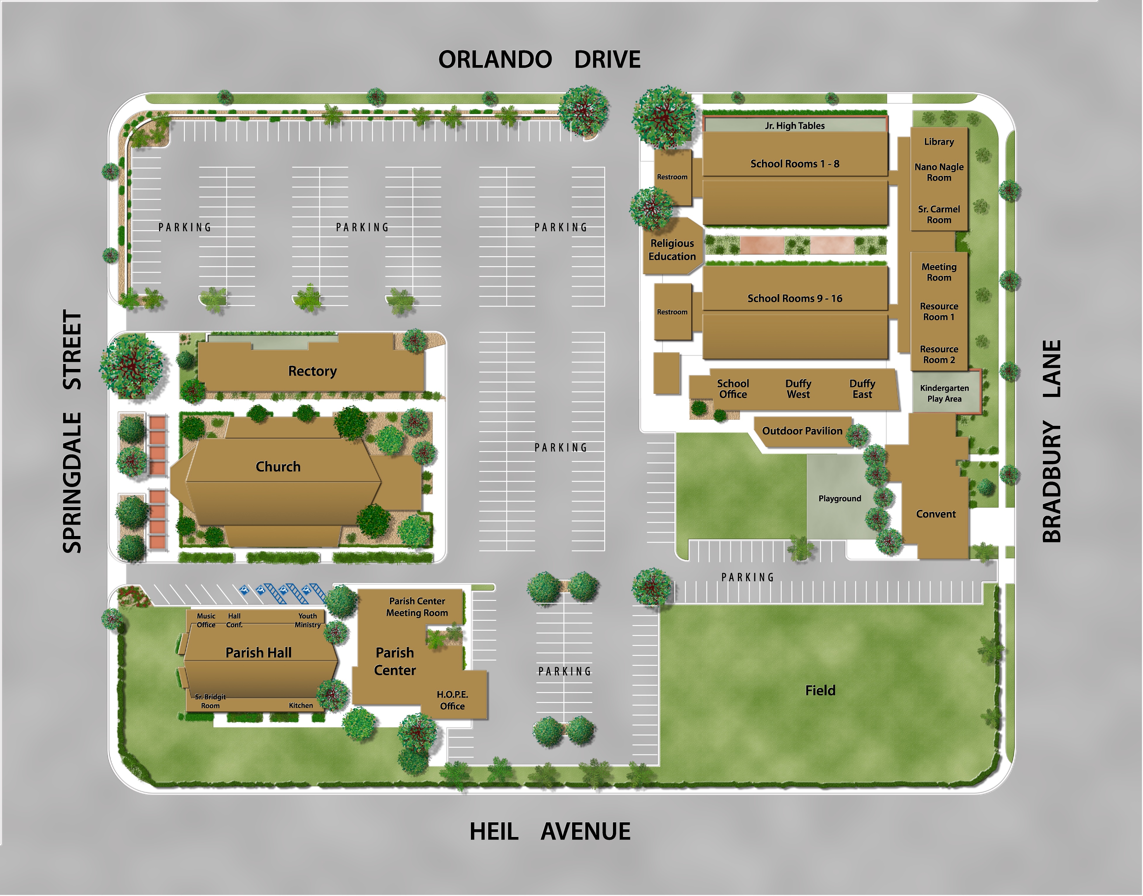 Facilities / Campus Map